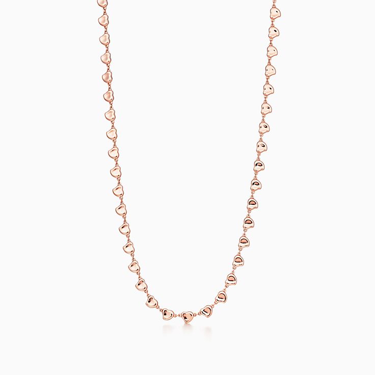 Elsa Peretti® Rose Gold Necklaces & Pendants | Tiffany & Co.