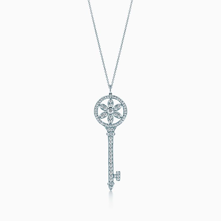 Tiffany Keys Diamond Jewellery in Platinum | Tiffany & Co.