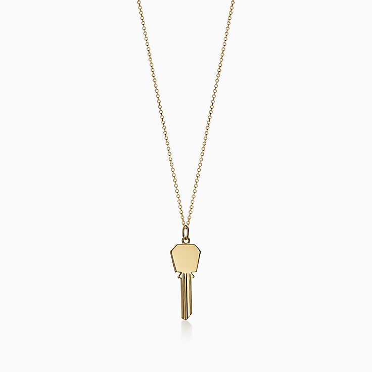 Tiffany Keys Gold Necklaces & Pendants | Tiffany & Co.