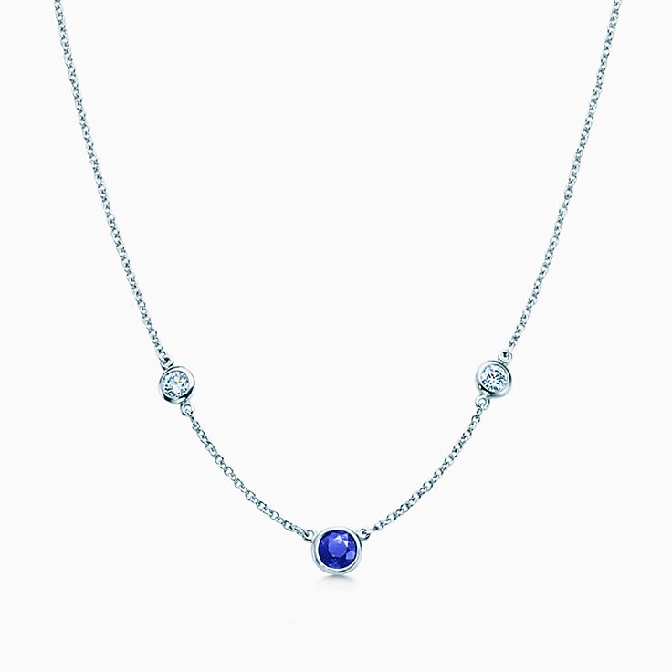 Modern sapphire necklace store