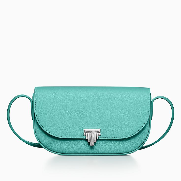 Tiffany T Deco Crossbody Wallet in Tiffany Blue® Calf Tiffany T Deco Crossbody Wallet in Tiffany Blue® Calf