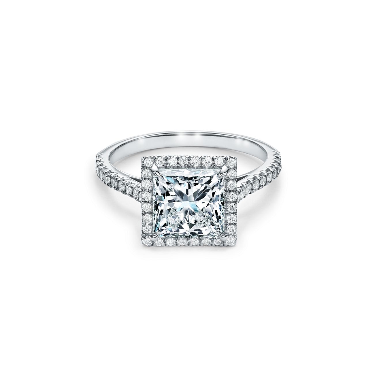 Anelli Con Diamanti Taglio Principessa