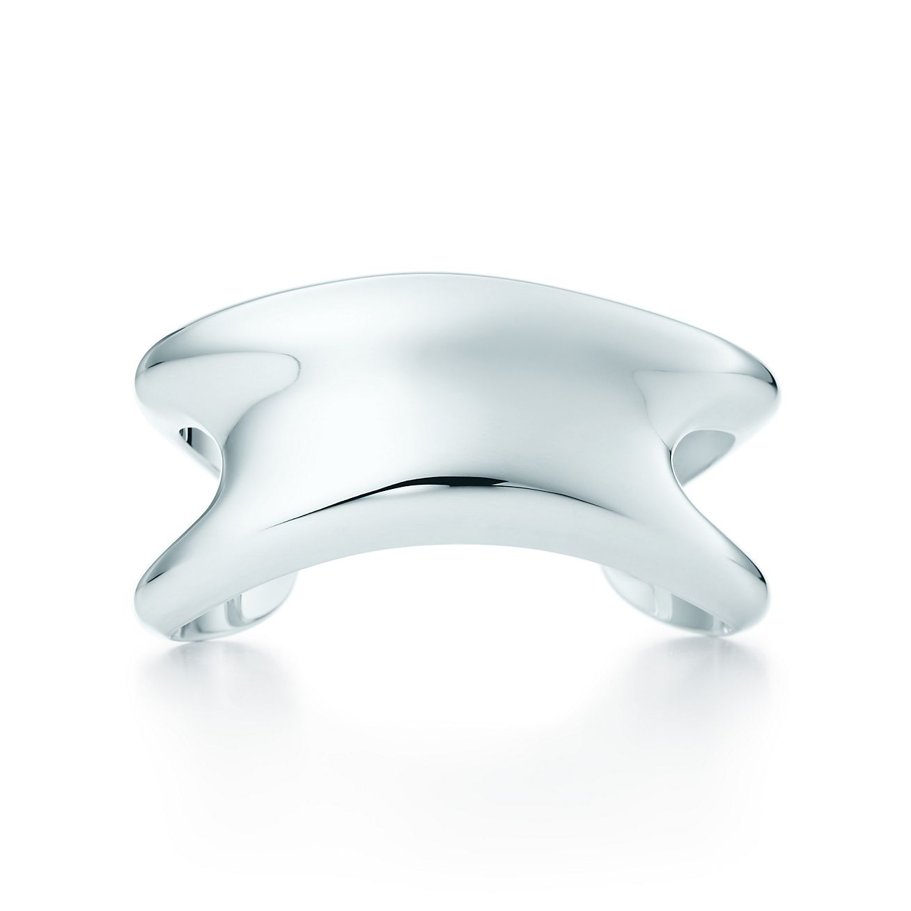 Elsa Peretti® open side cuff in sterling silver, small. | Tiffany & Co. CA