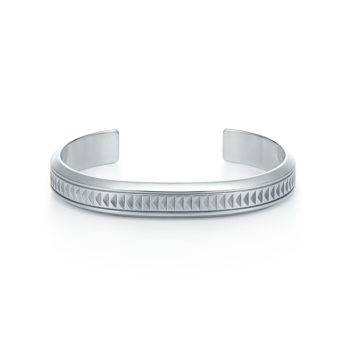 Paloma's Caliper cuff in sterling silver. | Tiffany & Co. US