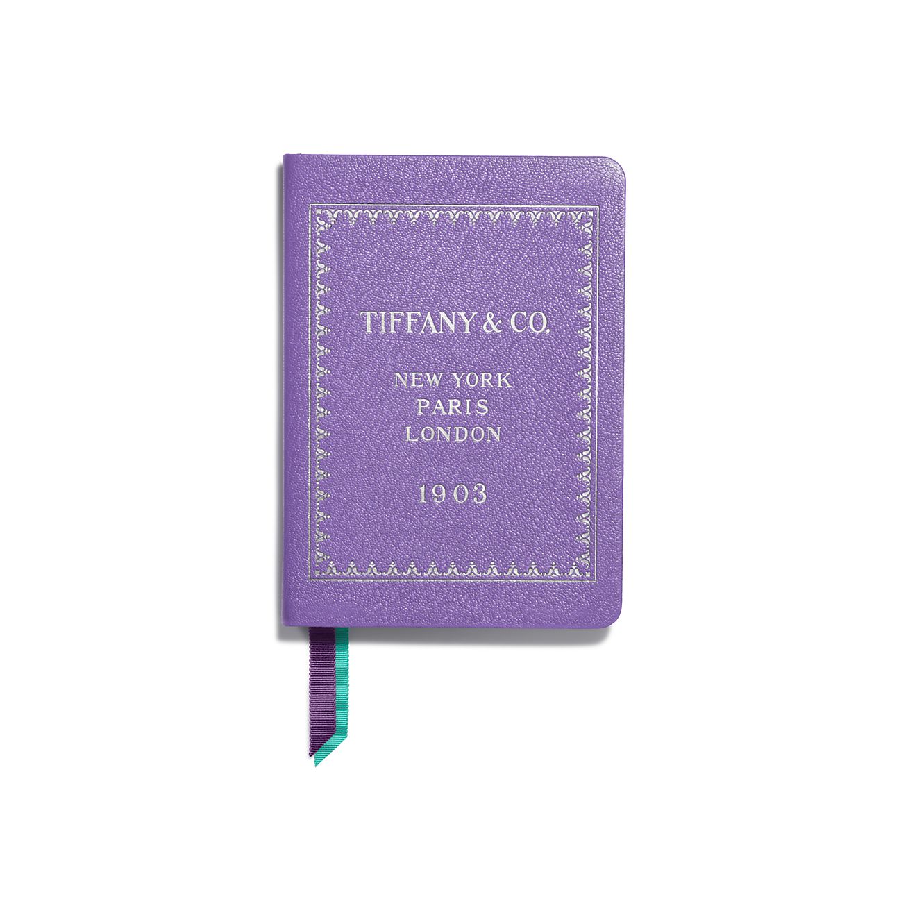 Personal Essentials Notebook in Lavender Leather | Tiffany & Co. Australia