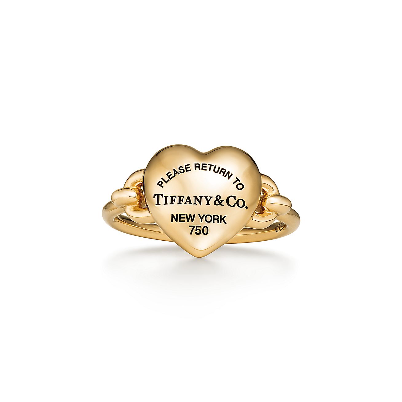 Return to Tiffany™ Full Heart Ring in Yellow Gold | Tiffany & Co. CA