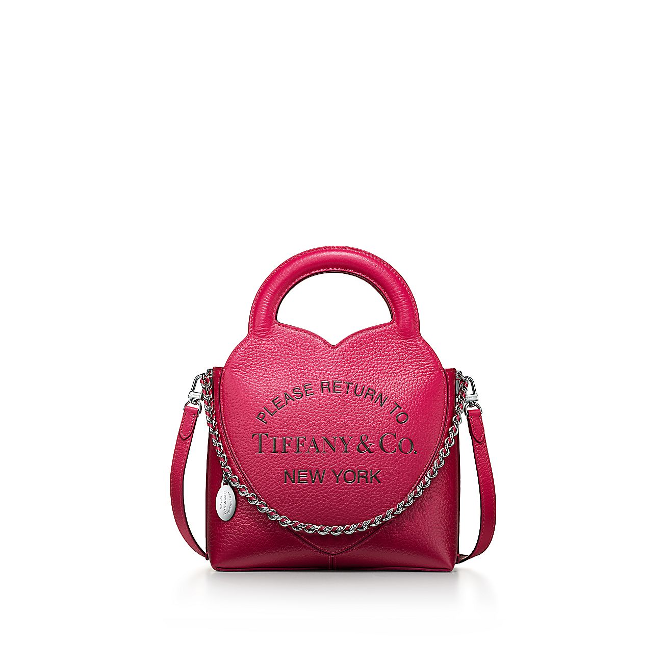 Return to Tiffany® Ombré Mini Tote Bag in Infinity Ruby Leather ... Return to Tiffany® Ombré Mini Tote Bag in Infinity Ruby Leather ...
