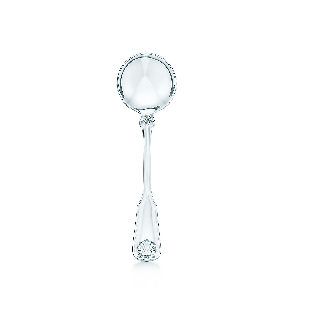Shell & Thread Bouillon Spoon in sterling silver. | Tiffany & Co.