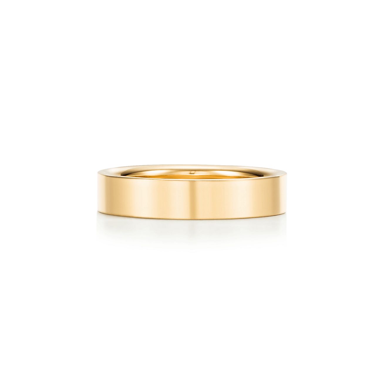 T&CO.® band ring in 18k gold, 4 mm. | Tiffany & Co. US T&CO.® band ring in 18k gold, 4 mm. | Tiffany & Co. US