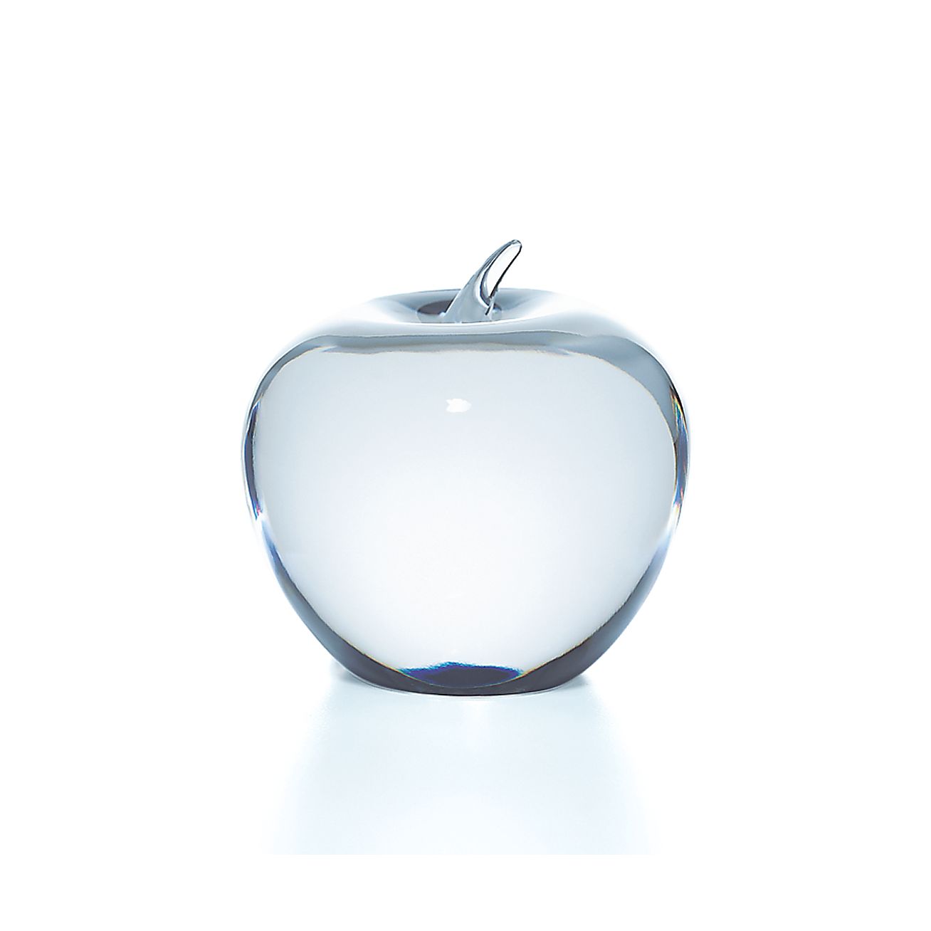 Tiffany Home Essentials Apple Paperweight in Crystal Glass | Tiffany ...