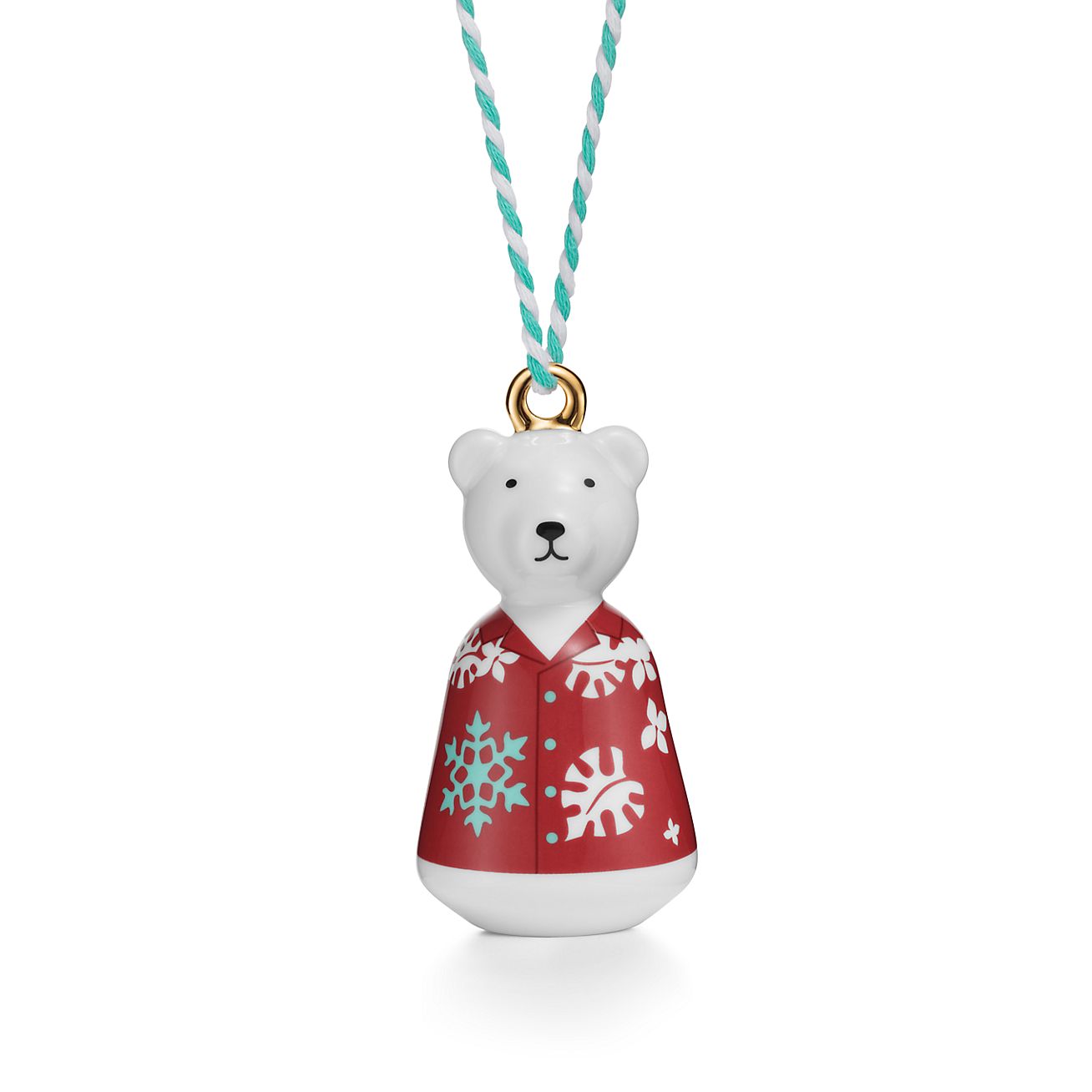 Tiffany Home Essentials Hawaiian Polar Bear Ornament in Multicoloured ...