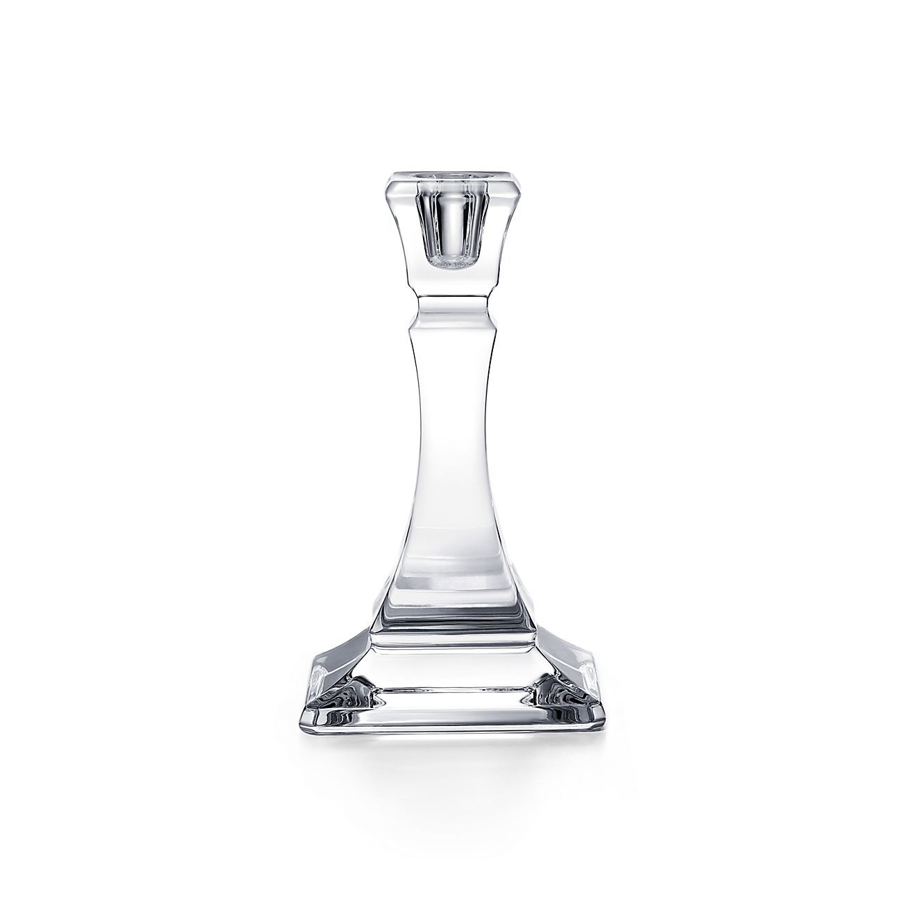 Tiffany Home Essentials Square Candlestick in Crystal Glass | Tiffany ...