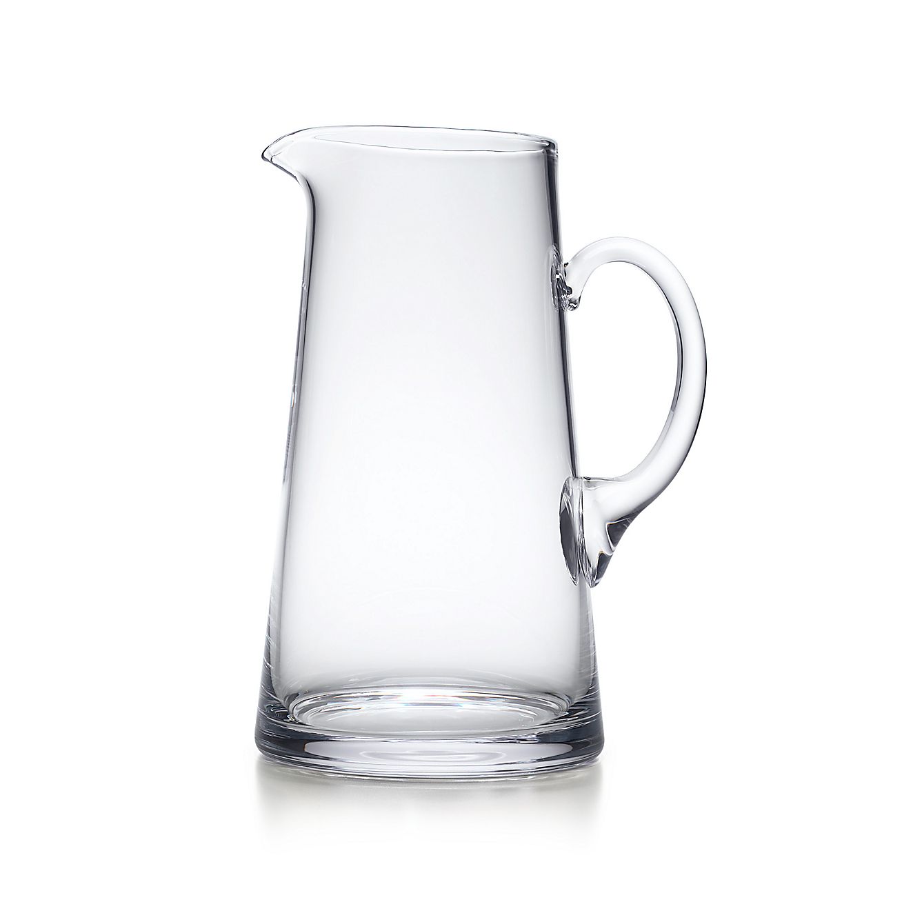 Tiffany Home Essentials Tankard-shaped Pitcher in Crystal Glass ...