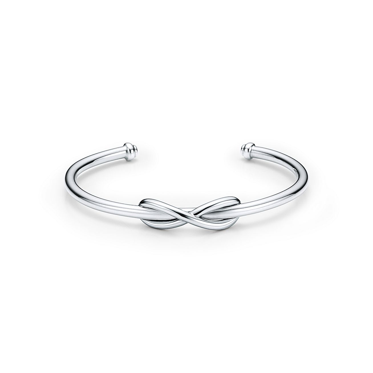 Tiffany Infinity cuff in sterling silver, medium. | Tiffany & Co. CA