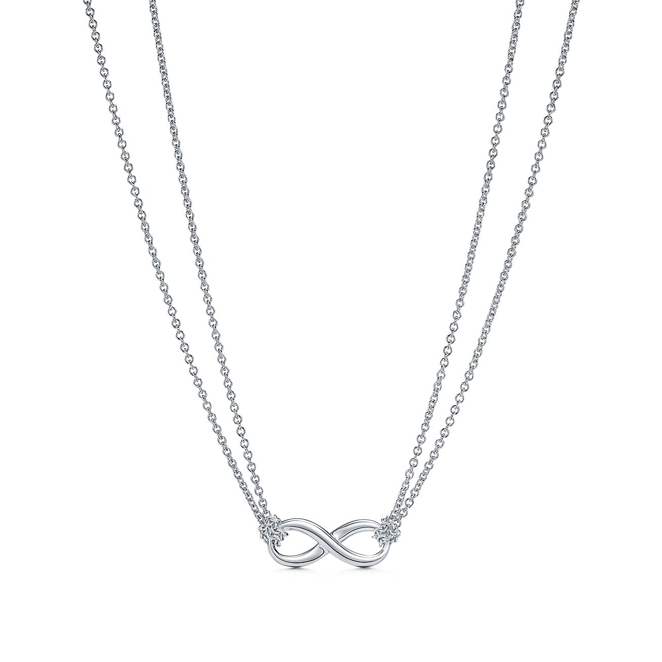 Tiffany Infinity pendant in sterling silver on a 18" chain. | Tiffany ...