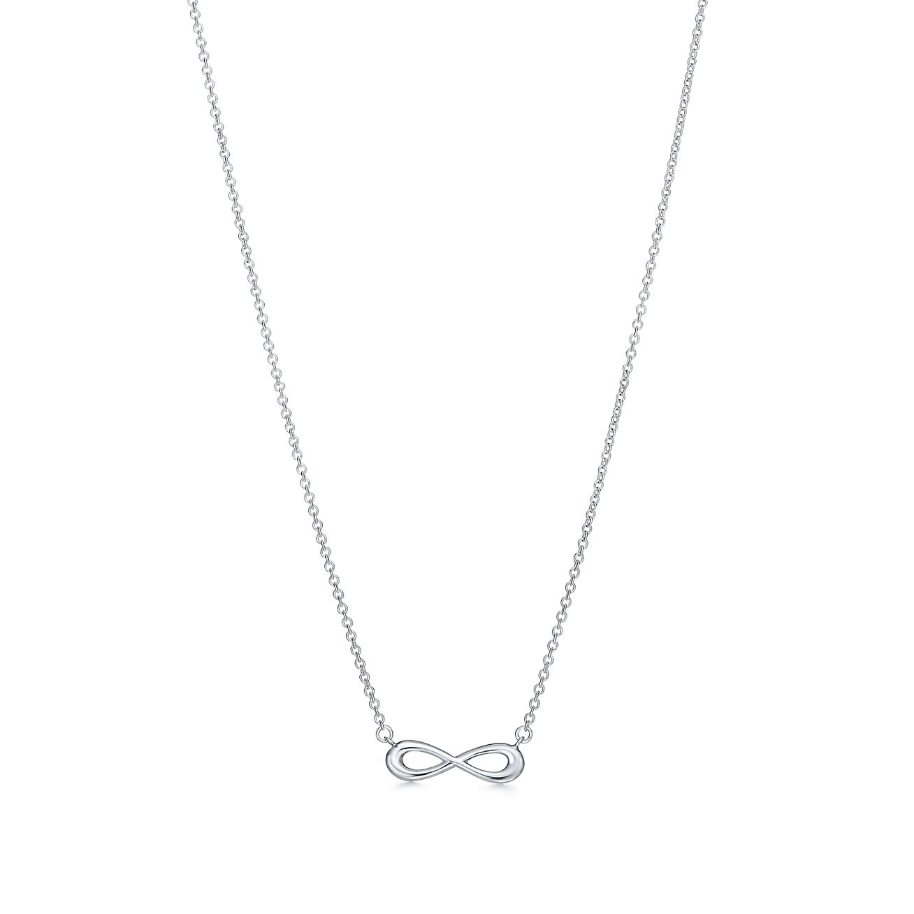 Tiffany Infinity pendant in sterling silver, mini. | Tiffany & Co ...