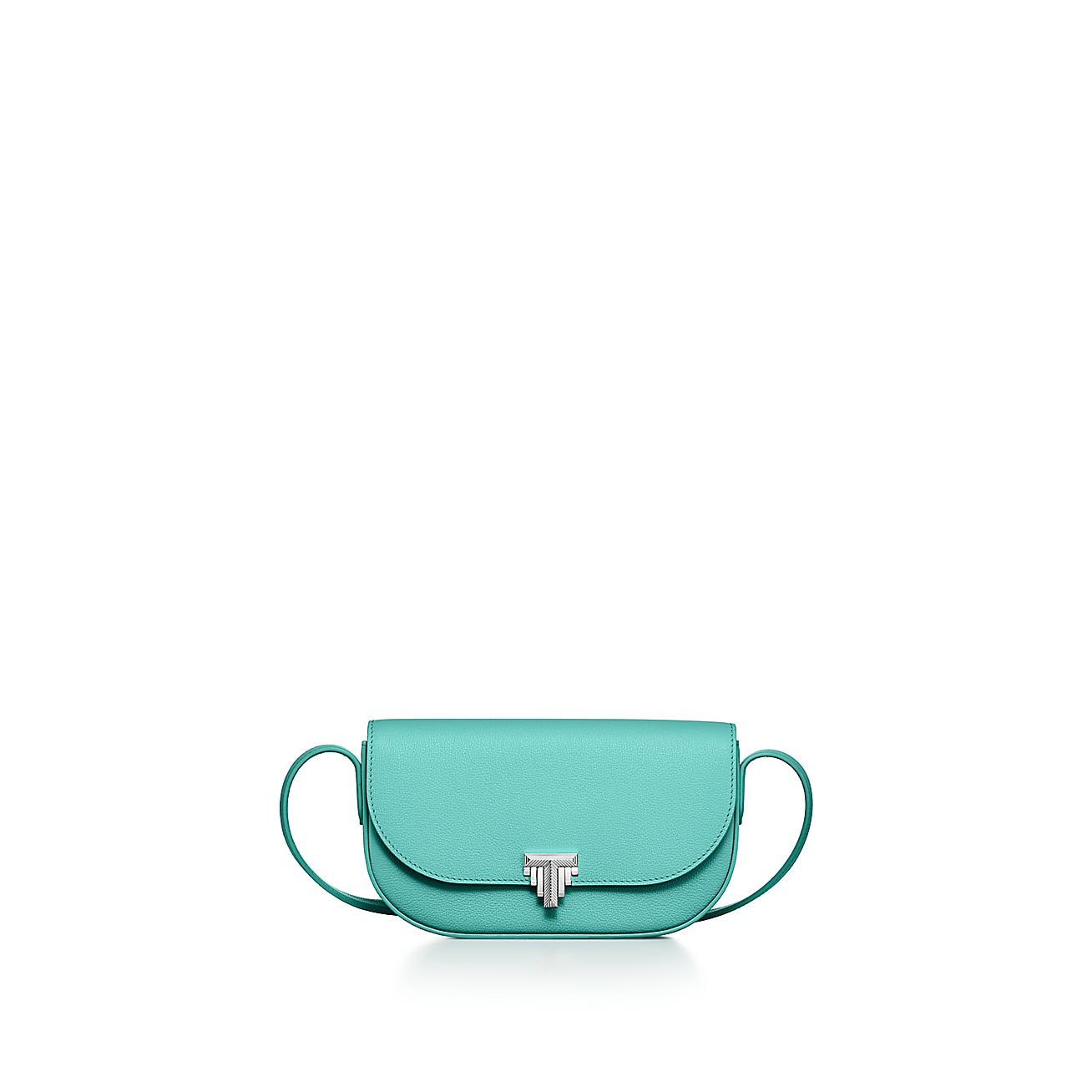 Tiffany T Deco Crossbody Wallet in Tiffany Blue® Calf Leather | Tiffany ...