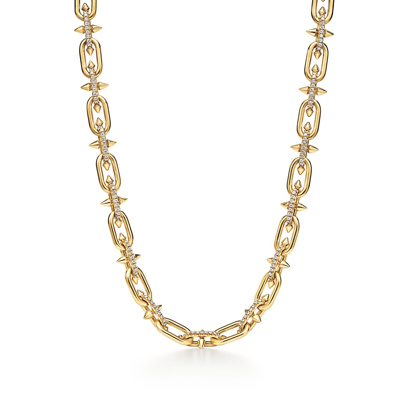 Tiffany Titan by Pharrell Williams Necklace in Yellow Gold with ...