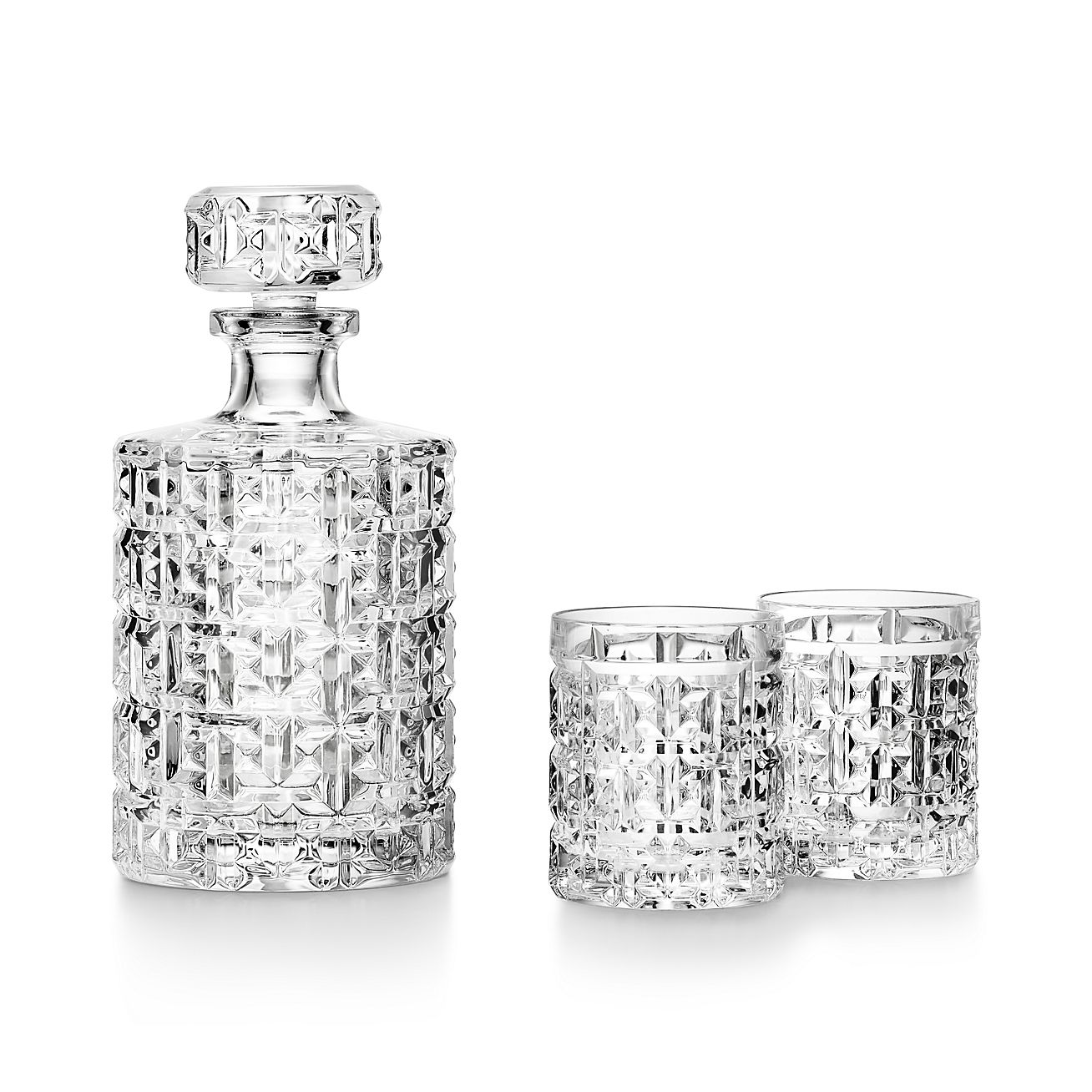 Tiffany T True Barware Set in Crystal Glass | Tiffany & Co. Australia