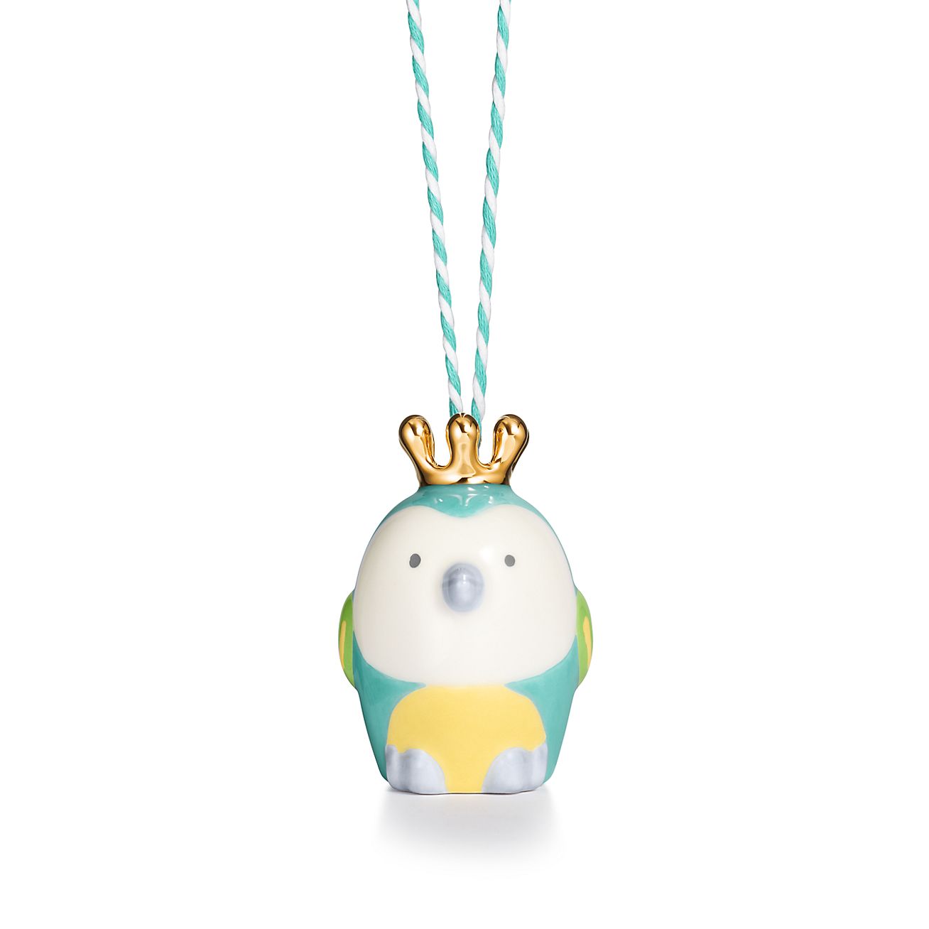 Tiny Tiffany Baby Bird Ornament in Multicoloured Earthenware | Tiffany ...