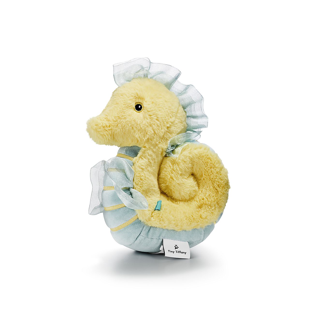 Tiny Tiffany Seahorse Plush Toy in a Cotton Blend | Tiffany & Co. Australia