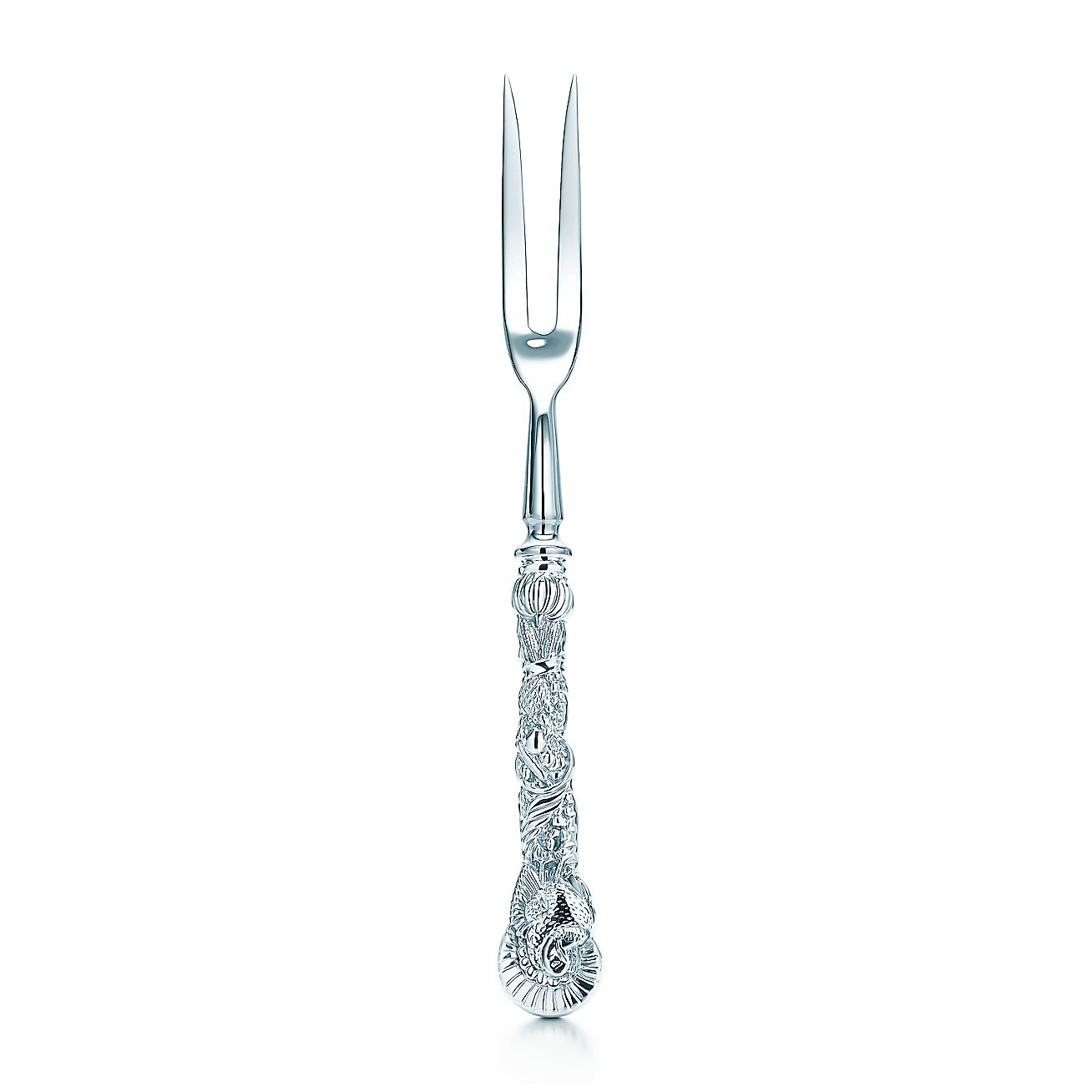 Turkey roast fork in sterling silver. | Tiffany & Co. US