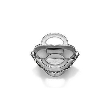 Return to Tiffany® Mini Crossbody Bag in Silver-colored Return to Tiffany® Mini Crossbody Bag in Silver-colored