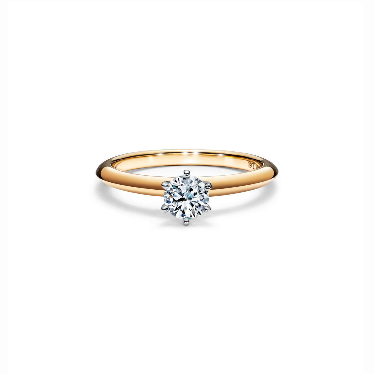Tiffany Verlobungsring Gold