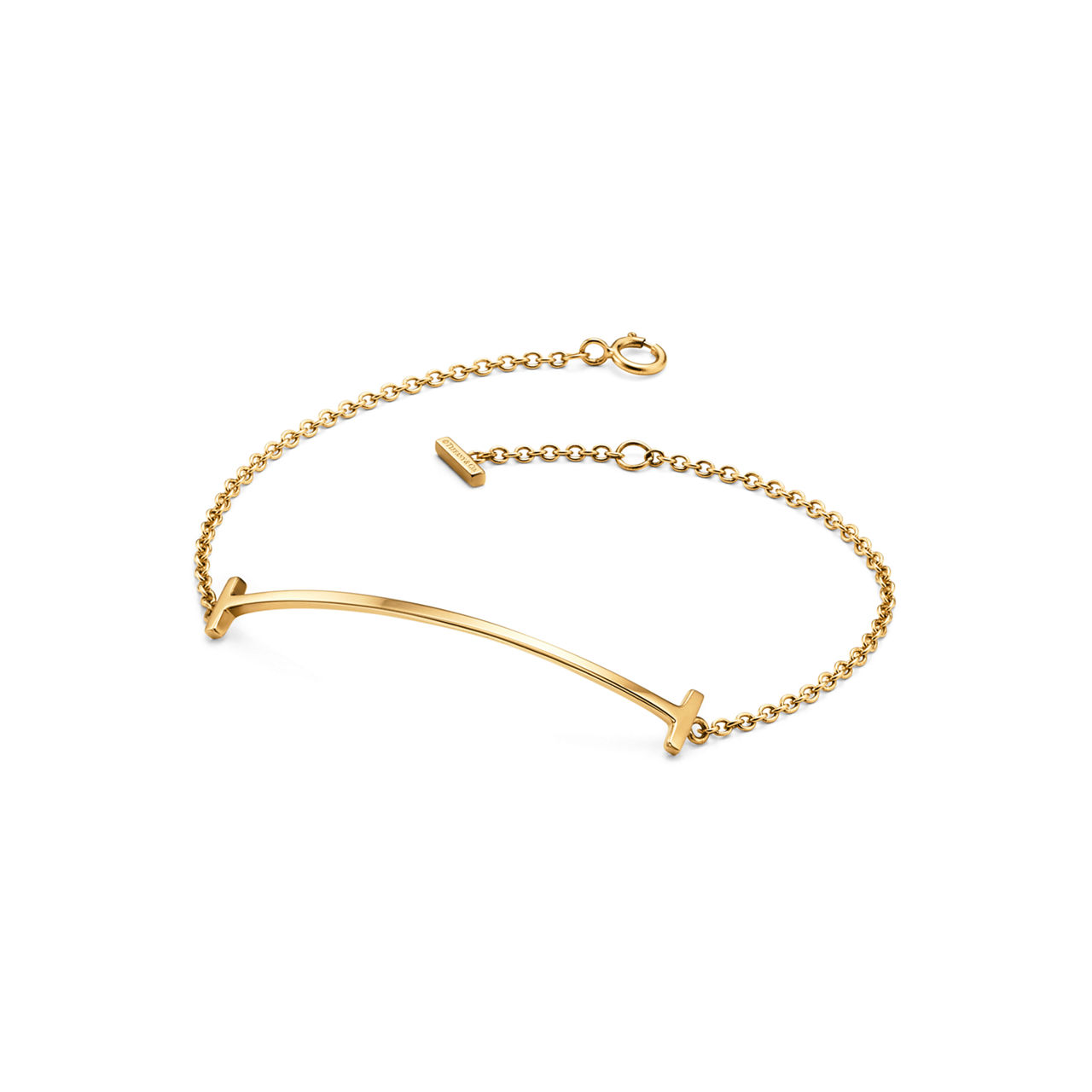 Tiffany T:Bracelet Smile en or jaune 18 carats | Tiffany & Co. France