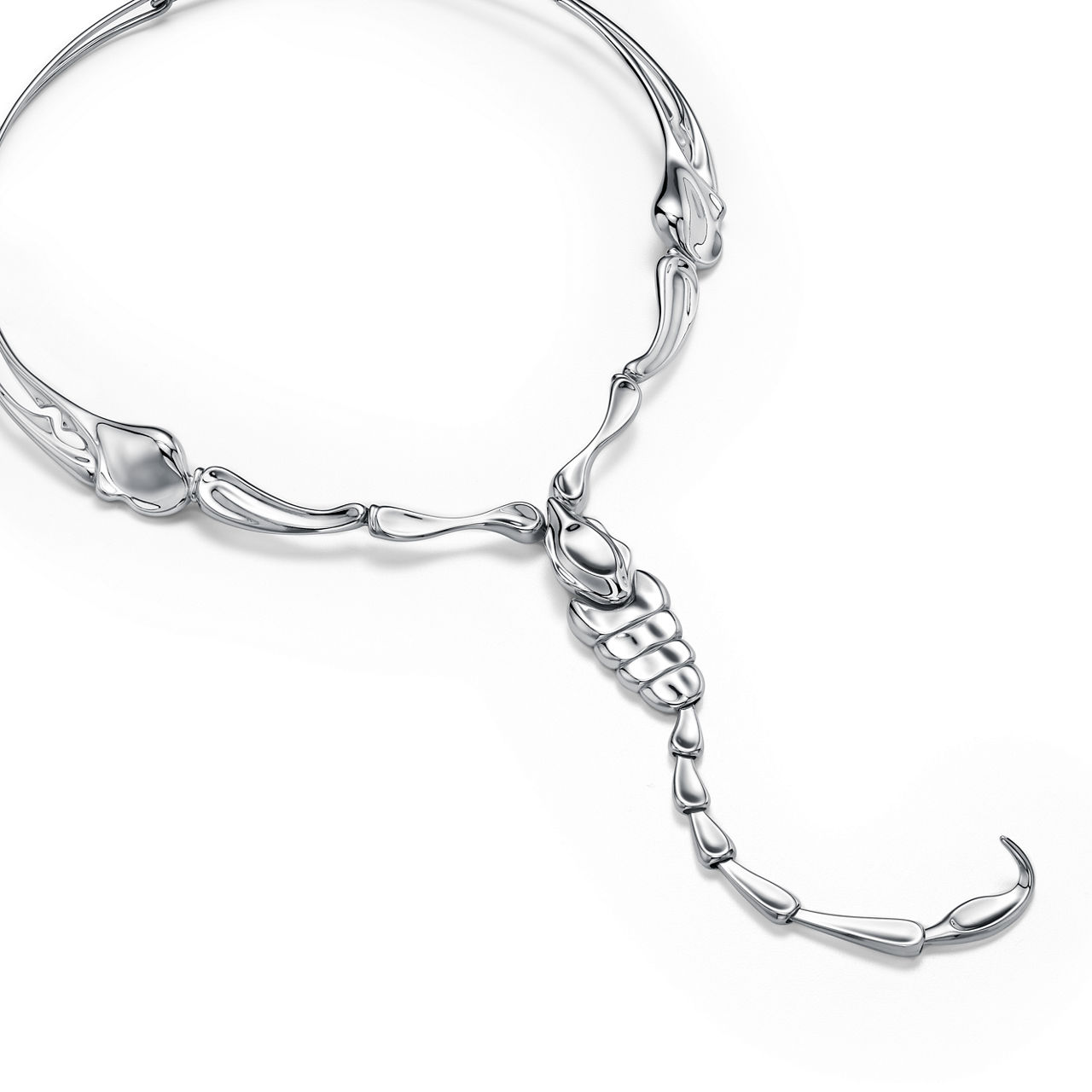 Elsa Peretti®:Collier Scorpion en argent 925 millièmes | Tiffany & Co ...