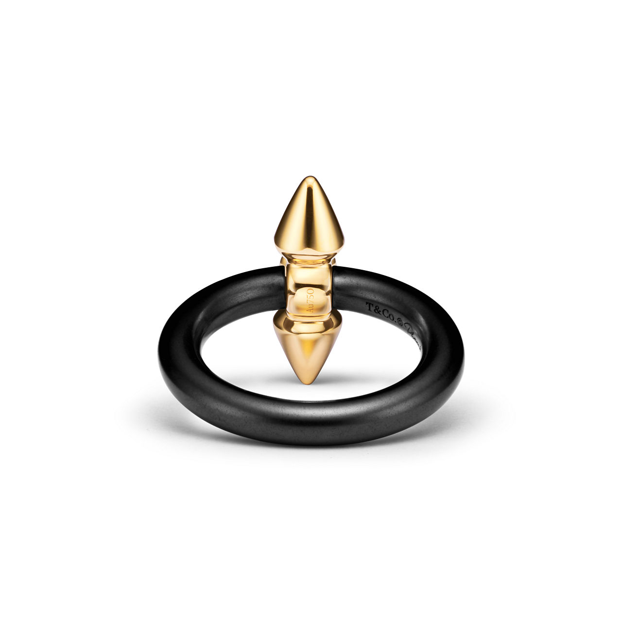 Tiffany Titan by Pharrell Williams:Ring in Titanium and Gold with a ...