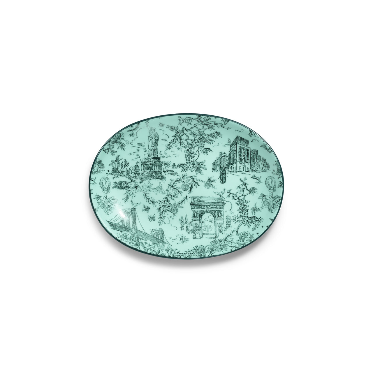 Tiffany Toile:Butterteller aus Porzellan in Tiffany Blue® | Tiffany ...