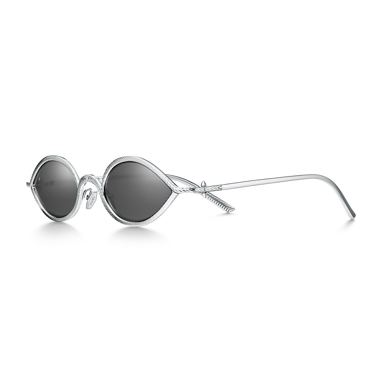 Tiffany Titan by Pharrell Williams:Sunglasses in White Gold with ...