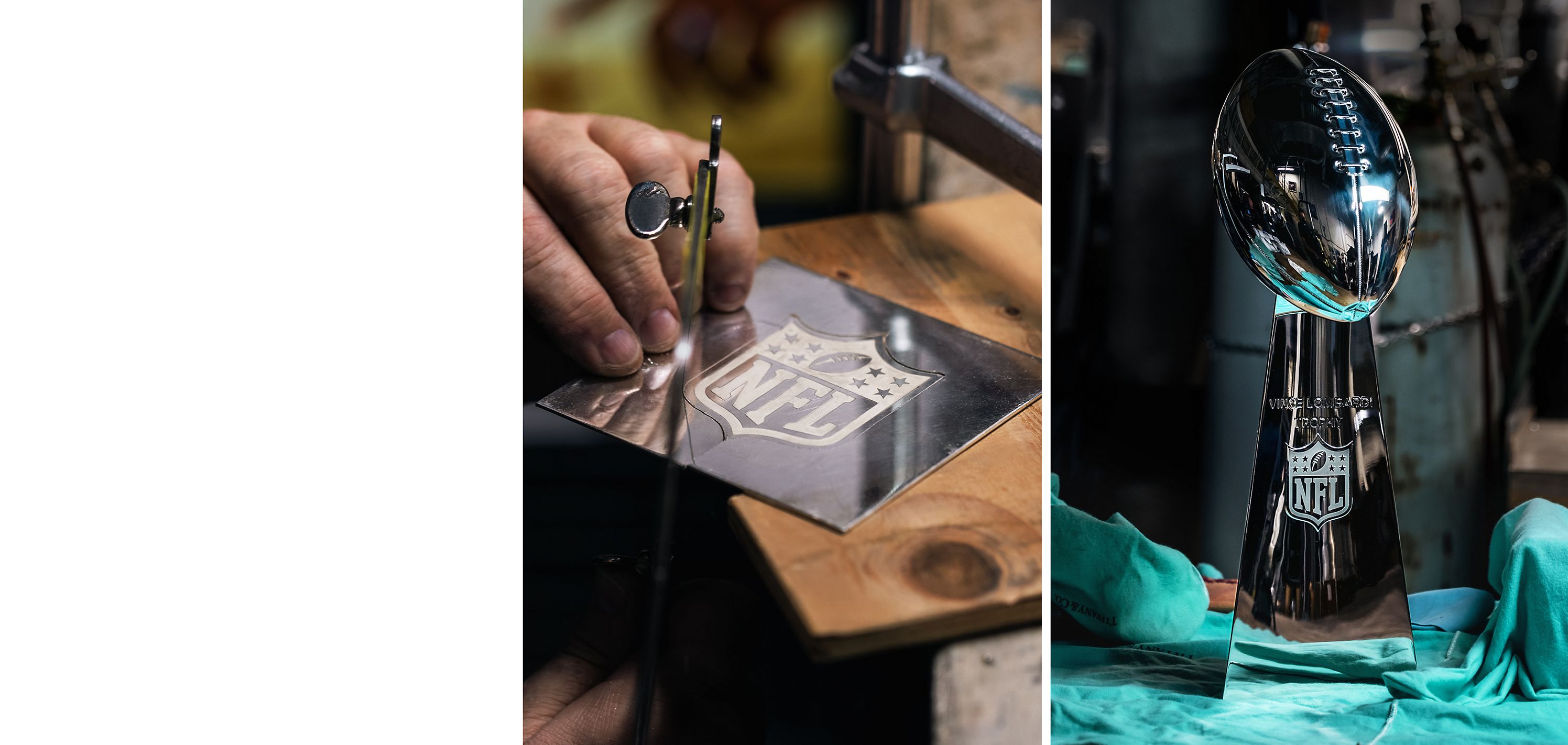 ティファニーがデザインしたフットボールのトロフィー | Tiffany ティファニーがデザインしたフットボールのトロフィー | Tiffany