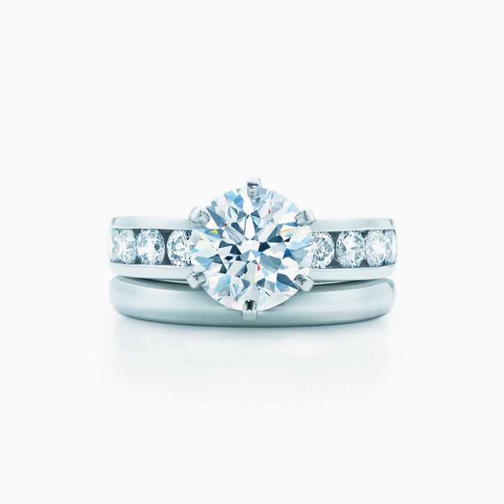 Tiffany® Setting con argolla de diamantes: el anillo de compromiso más ...